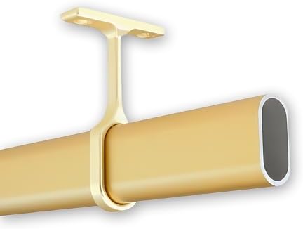 Amazon.com: B&B Hardware Oval Wardrobe Closet Rod with End Supports - 1 ...