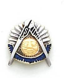 Amazon.com: Masonic Past Master Tie Tac - 10k Yellow Gold: Jewelry ...
