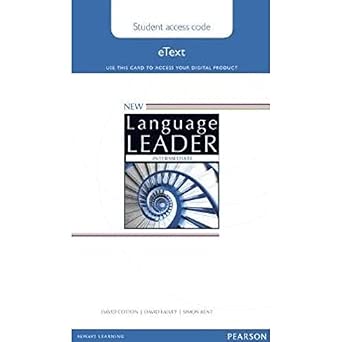 New Language Leader Intermediate Teacher's Etext Access Card ...