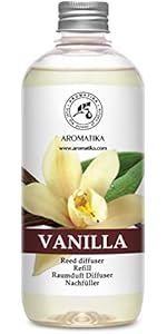 Amazon.com: Reed Diffuser Refill Vanilla Cream - 2 x 17 Fl Oz - Fresh ...