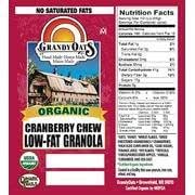 Amazon.com: Grandy Oats Organic Cranberry Chew Low Fat Granola 13 Oz ...