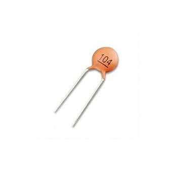 Electrobot 104 PF Ceramic Capacitor Disc PF (Pack of 100) : Amazon.in ...
