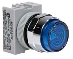 IDEC APW199D-G-120V Panel Mount Indicator, LED, 22MM, Green, 120V ...