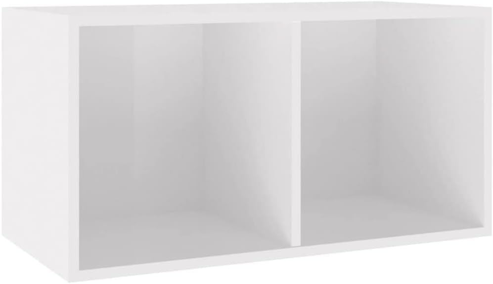 Charles Jacobs Vinyl Record LP Storage Box Unit - White - Small ...