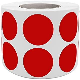 Royal Green Red Label Rolls for Color Coding 19mm Permanent Adhesive ...