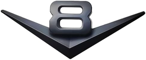 Amazon.com: OnlyYou.X V8 Emblem V8 Badge V8 Decal V8 Sticker Fit for ...