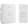 AVANTEK Wireless Doorbell, Mini Waterproof Door Bell Chime Operating at ...