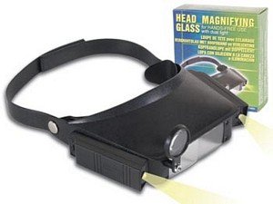 Amazon.com: Velleman VTMG6 Visor Magnifier with Light : Health & Household