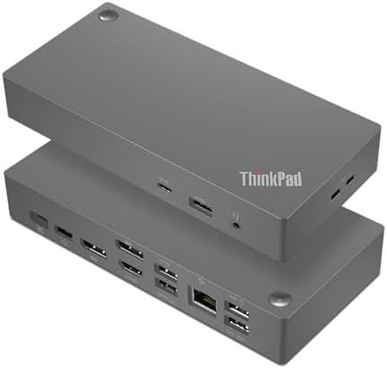 Amazon.com: Lenovo ThinkPad - Base universal USB-C V2-40B70090 con ...