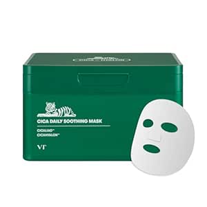VT COSMETICS Daily Soothing Mask 30ea, Facial Sheet Mask Pick and Quick Dispenser Type ...