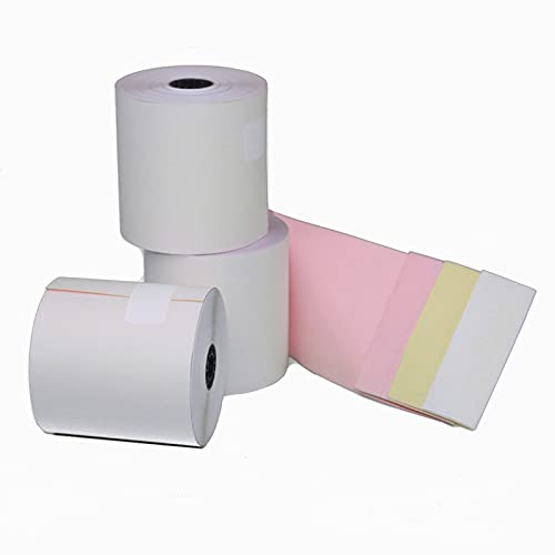 Snapklik.com : Receipt Rolls, Paper, 3" X 65 X 7/16" Core, 3 Ply White ...