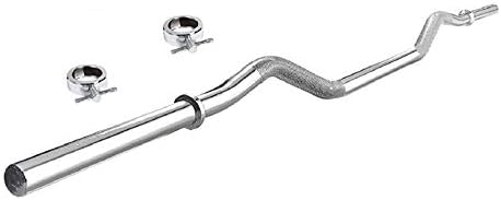 Buy Forgesy 26 mm Curl Bar | Bicep Tricep Exercise Rod with 2 locks 3 ...