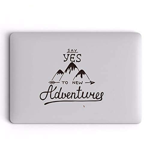 GADGETS WRAP Inspired Adventure Quote Laptop Decal for Apple MacBook ...
