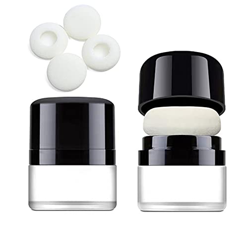 Amazon.com: Empty Loose Powder box with Mirror Travel Portable Powder ...