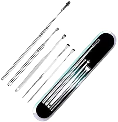 Buy Glowician Stainless Steel Effective Ear Wax Cleaner Kit With A ...