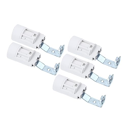 DOITOOL 15 Pcs E14 Bracket Lamp Holder Ring Plug in Mount for ...