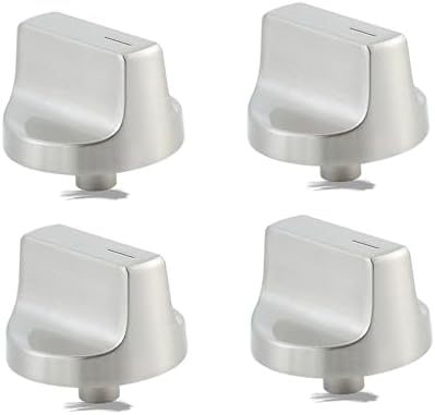 Amazon.com: Allstare Stainless Steel W11366438 W11084623 Stove knobs ...