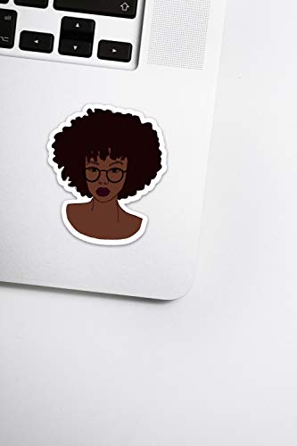 Amazon.com: Afro Stickers for Scrapbooks, Laptops, Bullet Journals, and ...