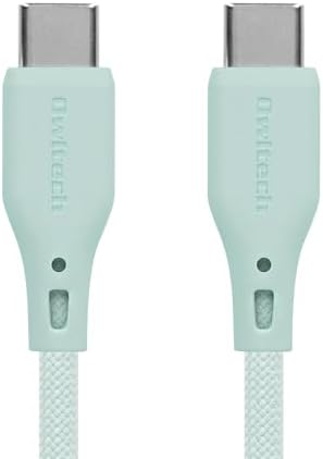 Amazon.co.jp: オウルテック Type-Cケーブル 1.5m シリコンケーブル 断線に強い【PD60W/急速充電/データ転送/480Mbps】温度センサー搭載 耐屈曲3万回以上 ...