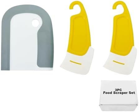 Amazon.com: Honsva Silicone Dish Scraper to Kitchen Cleaning for Pans ...