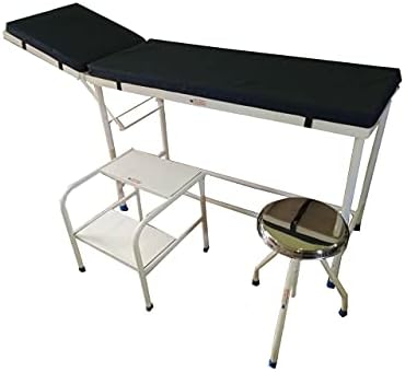 P.M.P.S. 4 Pcs Economic Set Of Examination Table With Mattress ...