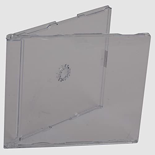 5 x Clear Maxi Single 6mm Spine CD Replacement Jewel Case : Amazon.co ...