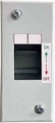 POWERZONE 2 Pole Metal Box Distribution Board : Amazon.in: Industrial ...