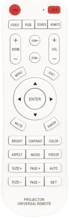 Amazon.com: Universal Projector Remote Controllor, Replacement ...