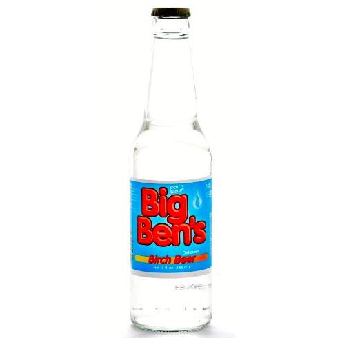 Amazon.com : Big Ben's Birch Beer Soda - 12 OZ (12 Glass Bottles ...