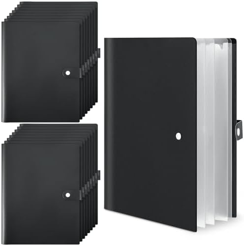 Amazon.com : Colarr 16 Pcs 10 Pocket File Folder Project Organizer ...