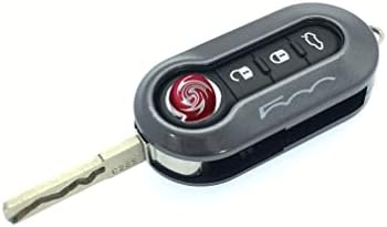 Nordecco GLOSS KEY FOB PROTECTOR SHELL CASE Compatible With FIAT 500C ...