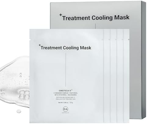 Amazon.com : DA EFFECT Cooling Treatment Sheet Mask – Skin Protection ...