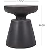 Amazon.com : Christopher Knight Home Inez End Table, Antique Copper ...