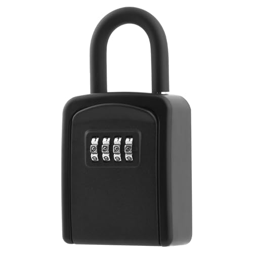 melebellot 4 Position Combination Key Safe with Shackles, Waterproof ...