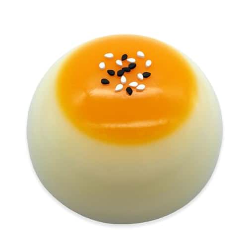 Amazon.com: Egg Yolk Puff Pastry Squishy Handmade Silicone Toys ...