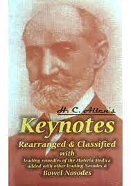 Keynotes Rearranged And Classified With Leading Remedies Of The Materia ...