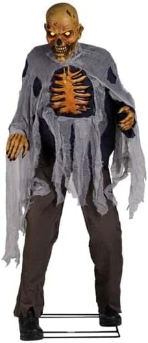 Amazon.com: Fun Costumes Lumbering Zombie Animatronic Halloween ...