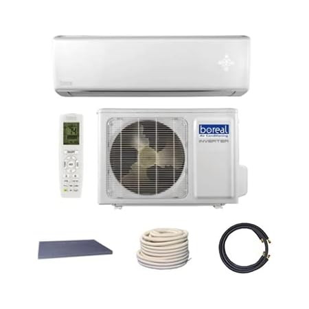 Amazon.com: Boreal BRISA 24,000 BTU 2 Tons Dual Zone Wall Mount ...