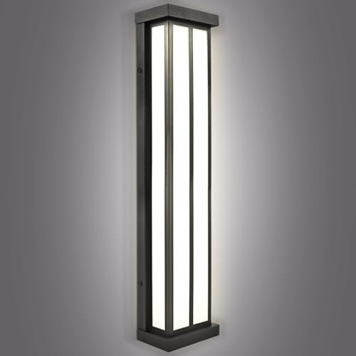 ASD LED 24 Inch Half Cylinder Wall Light Fixture | 24W 1970LM 3000K ...