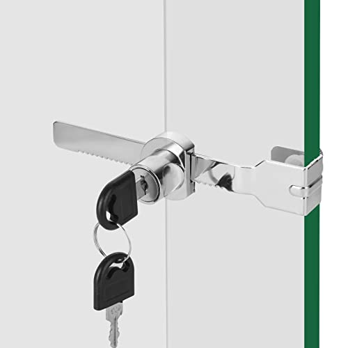 JMIATRY 8 Set Sliding Glass Door Ratchet Lock, Vivarium Lock Sliding ...