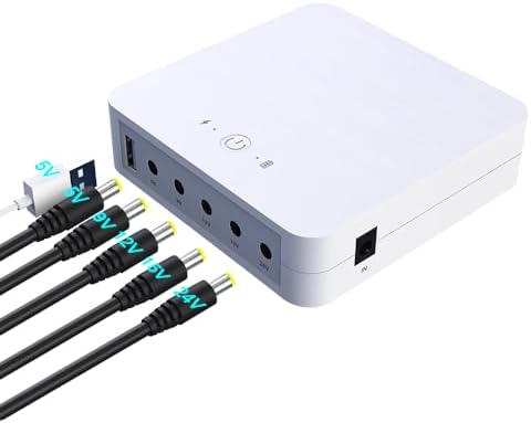 Amazon.com: TalentCell Mini UPS Uninterrupted Power Supply SL3400 ...