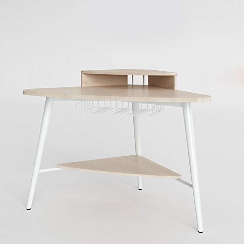 Mesas Triangulares【60% DTO】de Madera o Cristal, Blancas, Negras, Grises