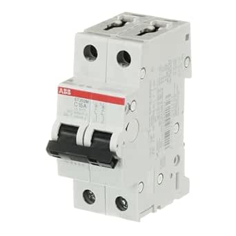 ABB, ST202M-C15, Circuit Breaker,Miniature,DIN Rail Mount,C Curve,2 Pole,15A: Amazon.com: Tools ...