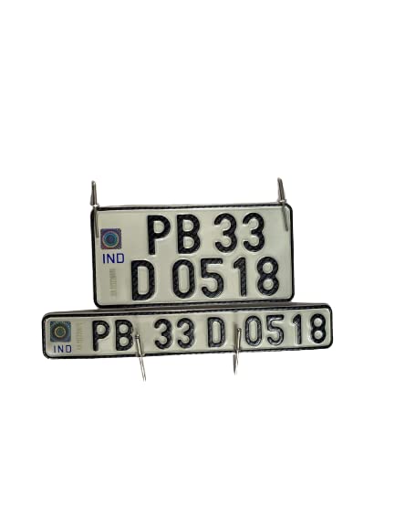 HSRP Number Plates For Bike : Amazon.in: Car & Motorbike