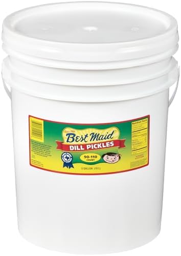 Amazon.com : Best Maid Dill Pickle 5 Gallons | Foodservice Bulk ...