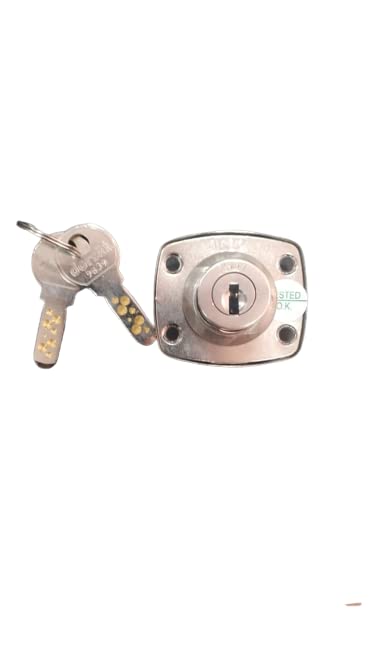 D K Enterprises Drawer Lock with Dimple Key - 25mm Ideal for Drawers ...