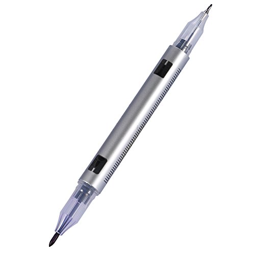 4 Types Tattoo Piercing Skin Markers, Permanent Makeup Pen With Ruler ...