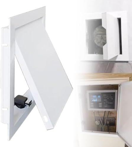 Galvanized Steel Roof Hatch with Gas ngs & Latch Lock - Secure Loft ...