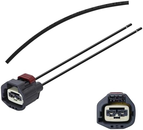 Amazon.com: JA&MIU Radiator Cooling Fan Pigtail Harness Plug Connector ...