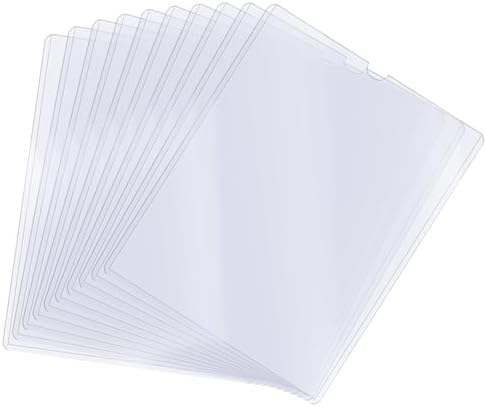 Amazon.com : PEUTIER 10pcs 8.5 x 11 Rigid PVC Clear Sheet Protectors ...